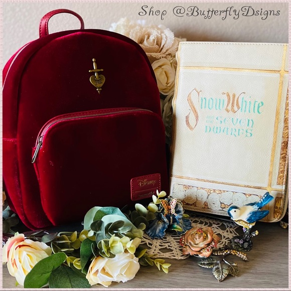 Loungefly Bags | Loungefly Disney Velvet Evil Queen Snow White Set ...